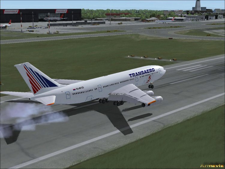 Transaero IL-86 - FS2004 Aircraft Liveries and Textures - Avsim.su