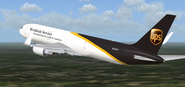 Ливрея авиакомпании UPS Airlines для модели Level - D 767-300 - FS2004 ...