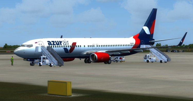 iFly Boeing 737-900ER Azur Air - FS2004 Aircraft Liveries and Textures ...