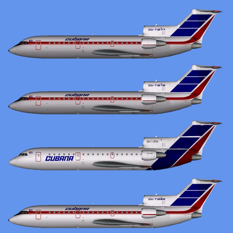 Просмотр ZIP-архива - Cubana textures for Yak-42D fs9 - Avsim.su