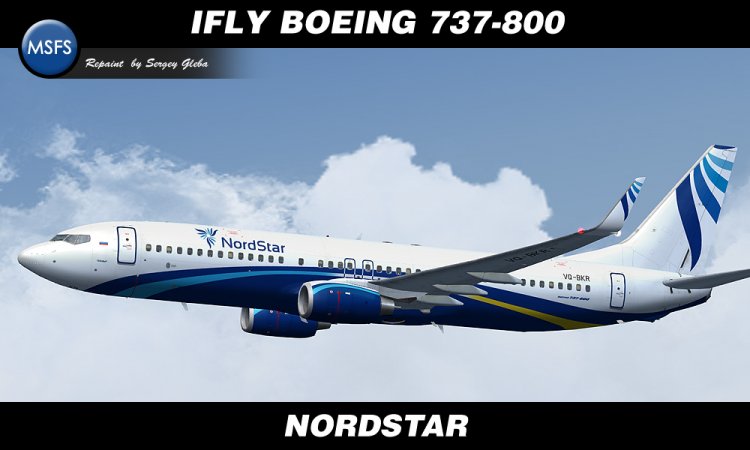 iFly Boeing 737-800 - NordStar - FS2004 Aircraft Liveries and Textures ...