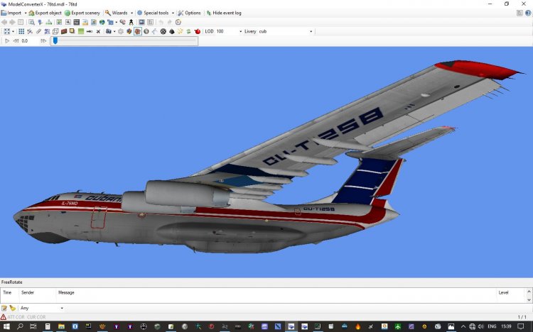FS2004 Aircraft Liveries and Textures - Files - CUBANA TU-154 B2 - Avsim.su