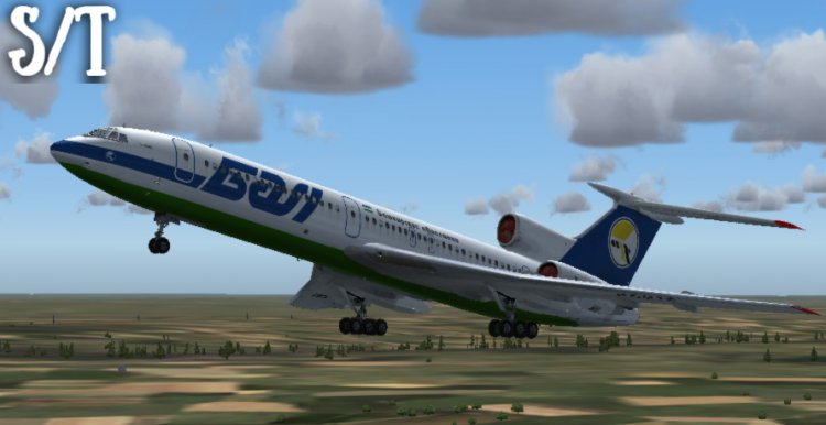 Files - Ilyushin IL - 86 Russian sky in white coloring (Vala) - Avsim.su