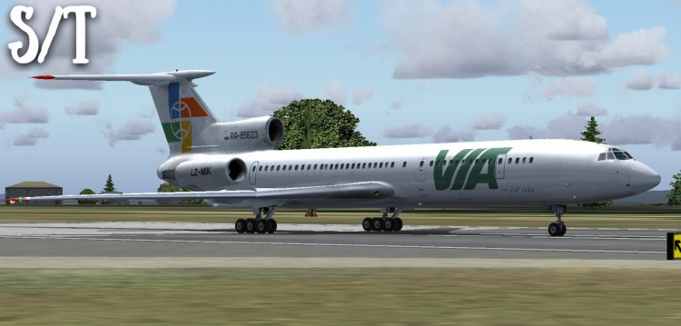 Files - Ilyushin IL - 86 Russian sky in white coloring (Vala) - Avsim.su