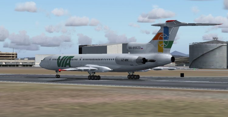 Files - Ilyushin IL - 86 Russian sky in white coloring (Vala) - Avsim.su