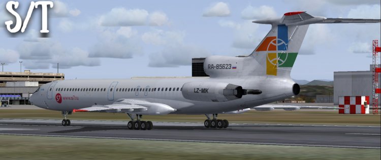 Files - Ilyushin IL - 86 Russian sky in white coloring (Vala) - Avsim.su