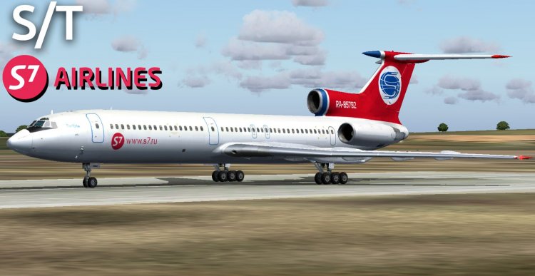 Files - Ilyushin IL - 86 Russian sky in white coloring (Vala) - Avsim.su