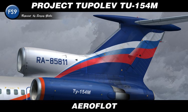 Project Tupolev Tu-154M - Aeroflot - FS2004 Aircraft Liveries and ...
