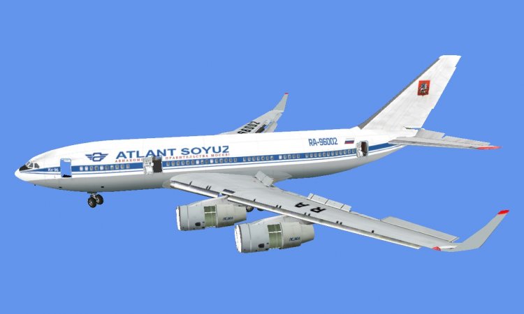 Atlant Zoyus Il-96-300 modelo de Samdim - FS2004 Aircraft Liveries and Textures - Avsim.su