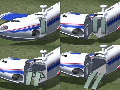 Alphasim A-90 Orlenok Ekranoplan - FS2004 Aircrafts - Avsim.su