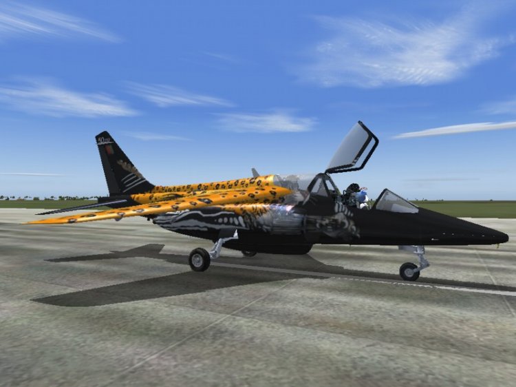 Fs2004 Portugal AirForce AlphaJet - FS2004 Aircrafts - Avsim.su
