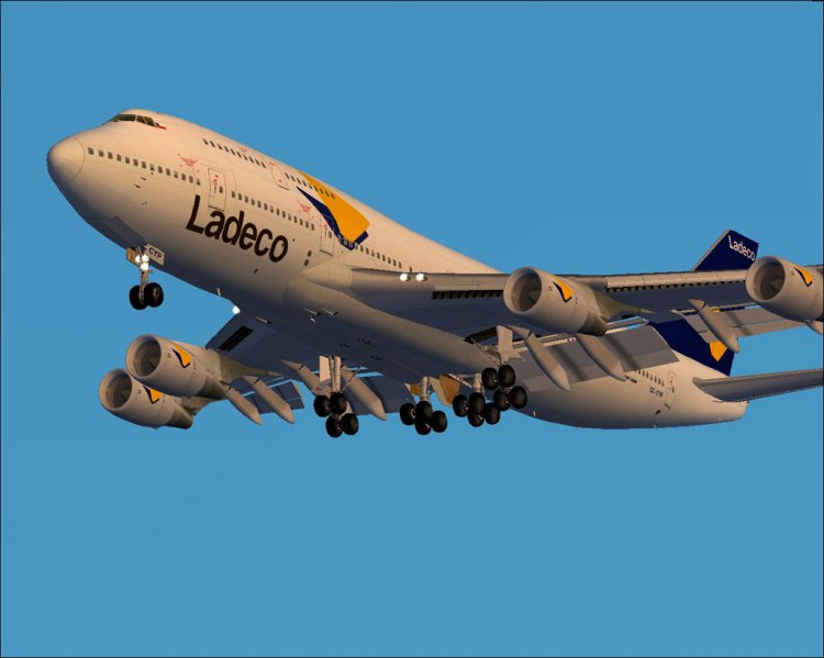 Project OpenSky Boeing 747 400 v3 - Ladeco (Chile) Fictional - FS2004 ...