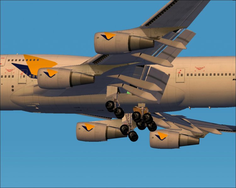 Project OpenSky Boeing 747 400 v3 - Ladeco (Chile) Fictional - FS2004 ...