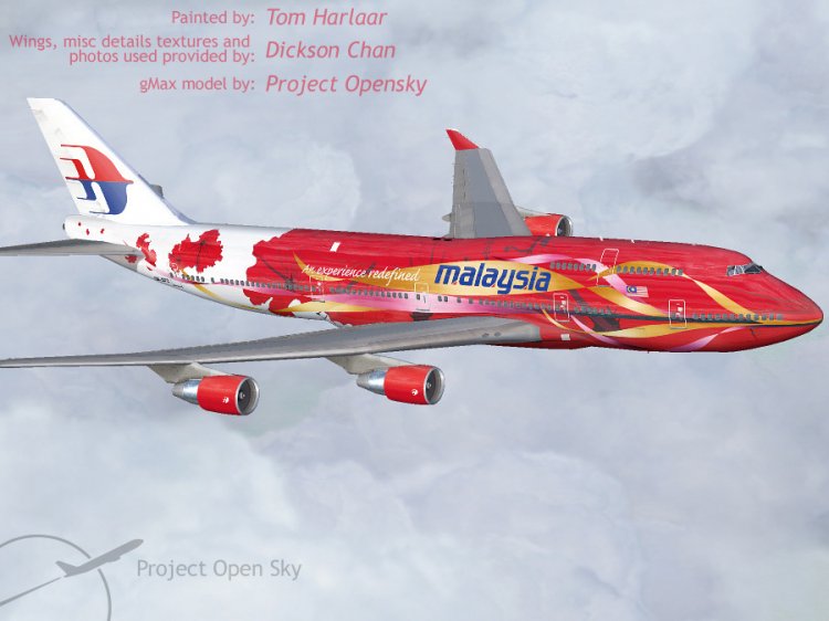 Boeing 747 Project Open Sky - FS2004 Aircrafts - Avsim.su
