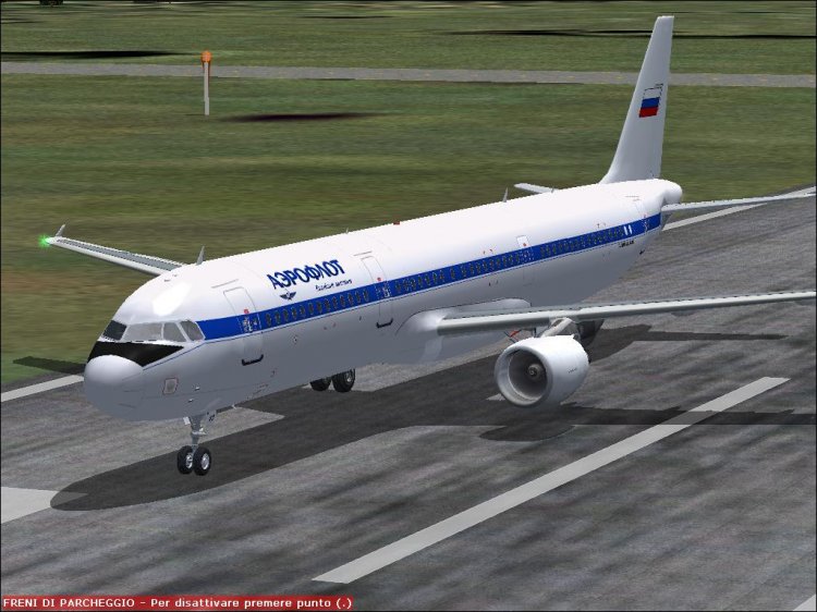 Airbus A321 Aeroflot (O / C) - FS2004 Aircrafts - Avsim.su