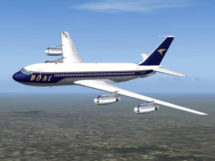 Boeing 707-436 - FS2004 Aircrafts - Avsim.su