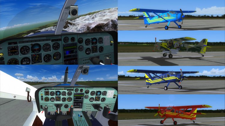 FS2004 Aircrafts - Files - Technoavia "Rysachok" path v1.01 - Avsim.su