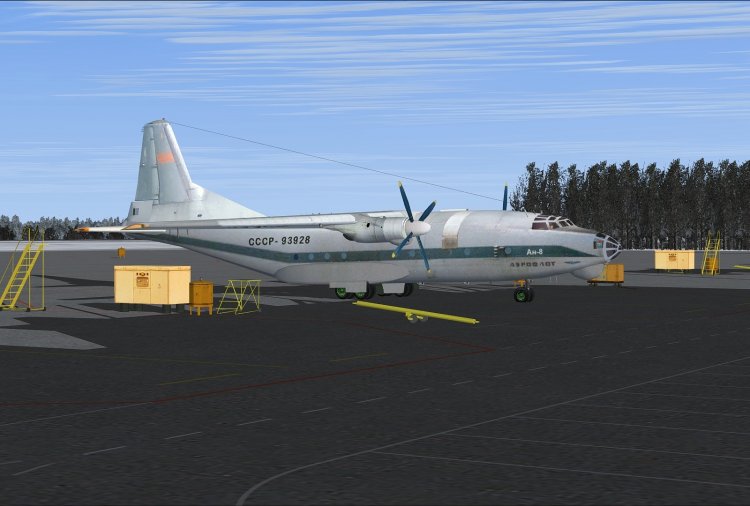 FS2004 Aircrafts - Files - Douglas DC-3 with new avionics - Avsim.su