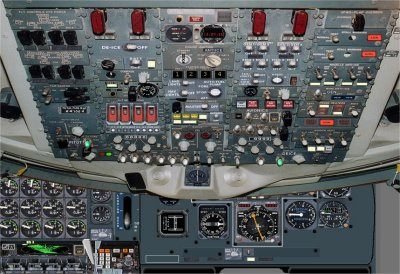 The panel Boeing 747-400 - FS2004 Aircraft Panels - Avsim.su