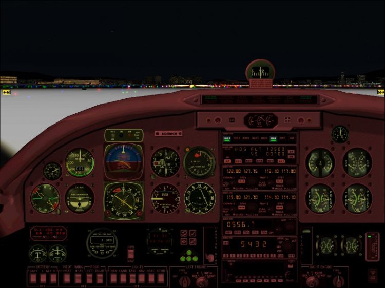 Panel Aerostar 700 - FS2004 Aircraft Panels - Avsim.su