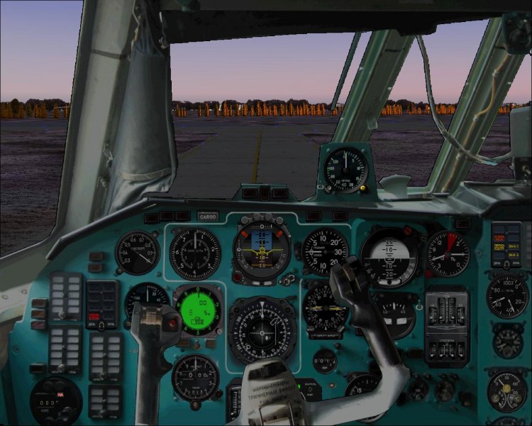 FS2004 Aircraft Panels - Files - panel for a model aircraft IL-18 V.2.1 ...