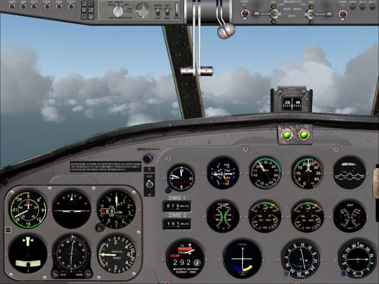 FS2004 Aircraft Panels - Files - Repaint pane PTu-154-B2 - Avsim.su