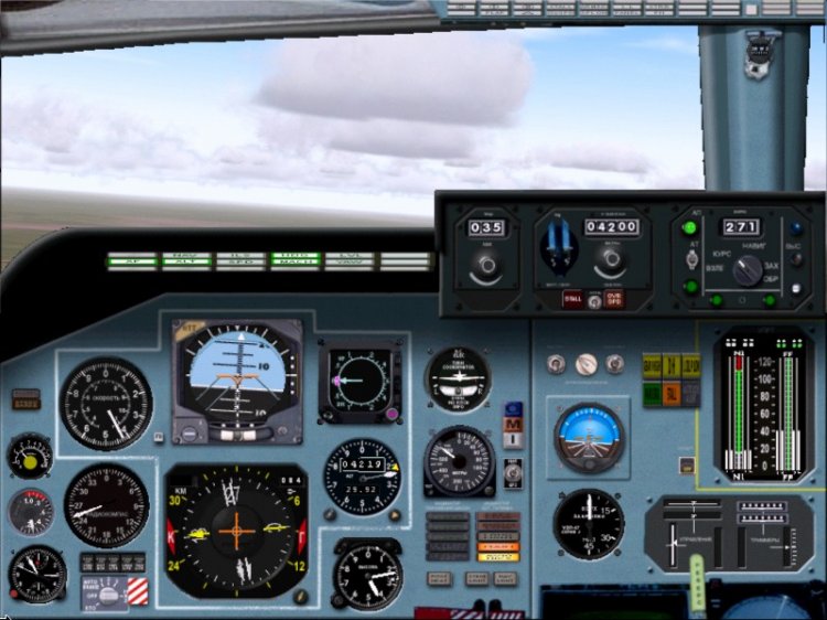 Panel AN-225 - FS2004 Aircraft Panels - Avsim.su