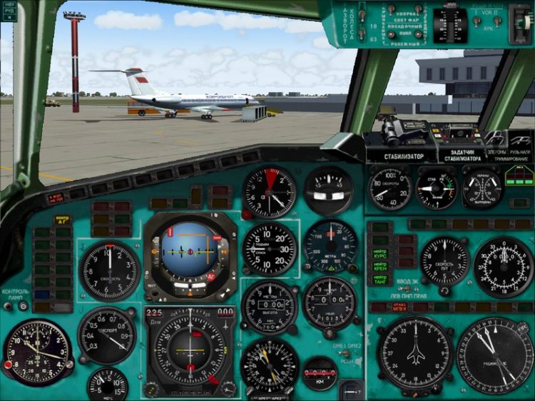 Просмотр ZIP-архива - Bitmap panel TU-154 - Avsim.su