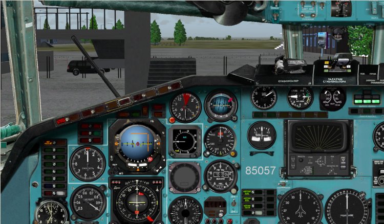 FS2004 Aircraft Panels - Files - Correction graphic panels An-24 - Avsim.su