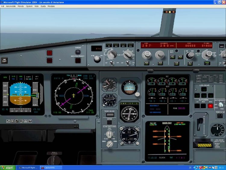 Panel Airbus A340 - FS2004 Aircraft Panels - Avsim.su