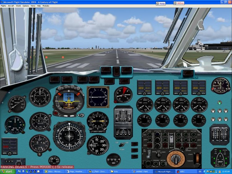 FS2004 Aircraft Panels - Files - Panel (a job), the navigator, the ...