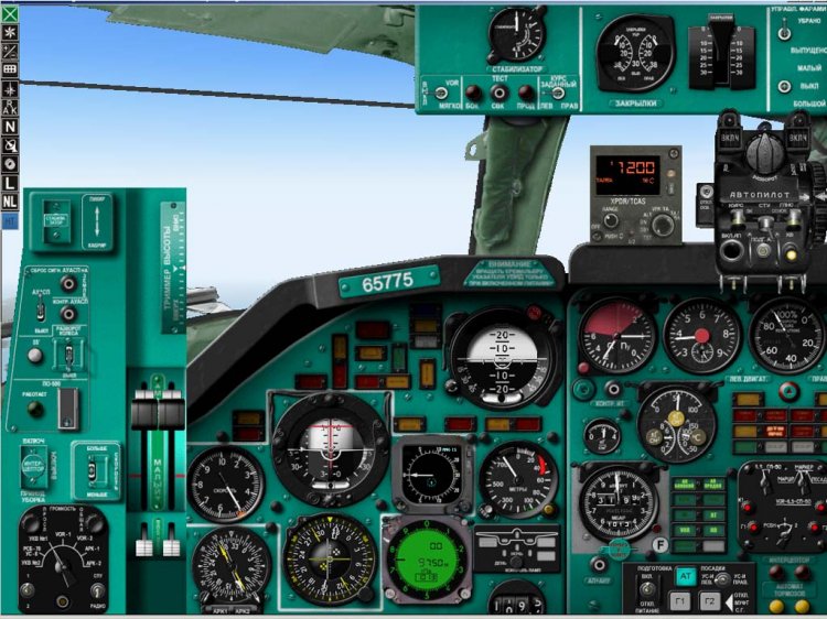 FS2004 Aircraft Panels - Files - Panel Tu-204/214 (passenger) BETA ...