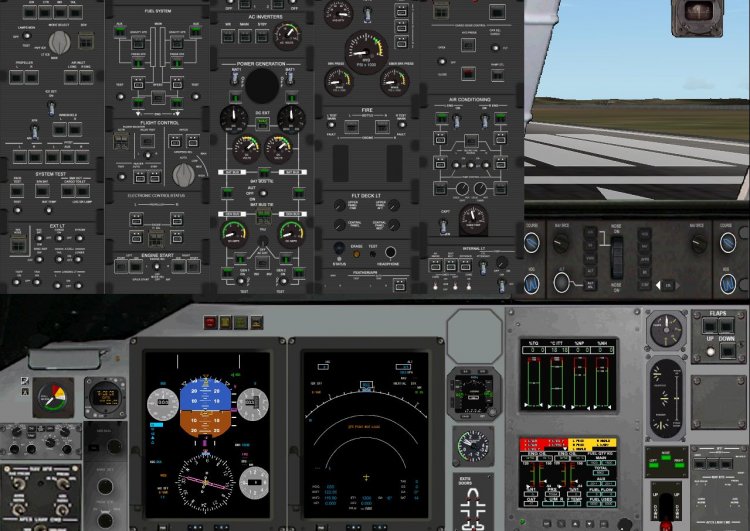 FS2004 Aircraft Panels - Files - C-295 panels update - Avsim.su
