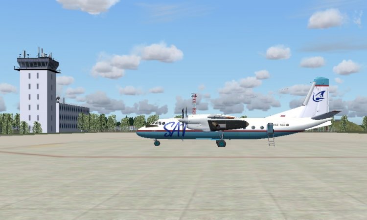 Scenario Komsomolsk-na-Amur Khurba UHKK - FS2004 Sceneries - Avsim.su