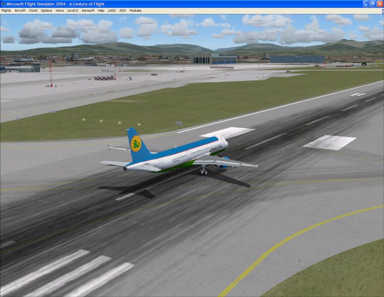 Tashkent (UTTT) Beta Version + Landclass - FS2004 Sceneries - Avsim.su