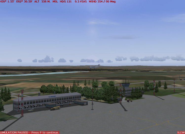 Scenario airport UAOG-Ust-Kamenogorsk - FS2004 Sceneries - Avsim.su