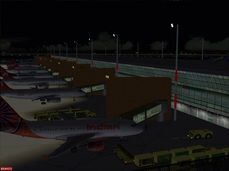 VIDP - Delhi Indira Gandhi International Airport - FS2004 Sceneries ...
