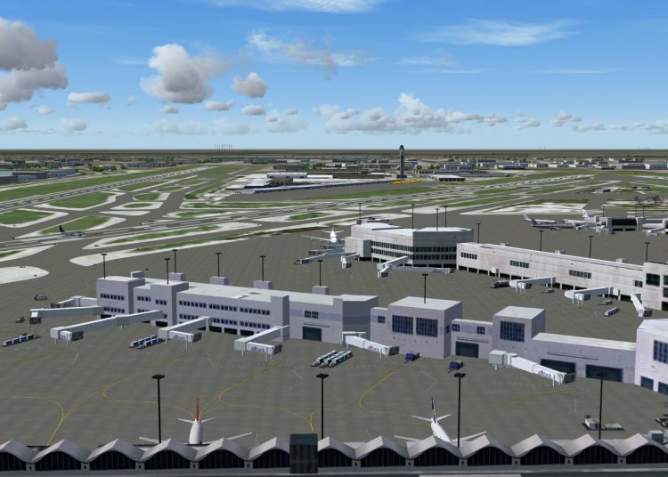 Miami Intl. KMIA - FS2004 Sceneries - Avsim.su