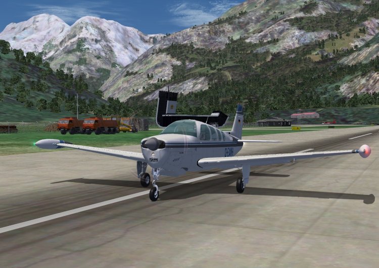 FS2004 Sceneries - Files - Line TANEZROURFT airfields - Avsim.su