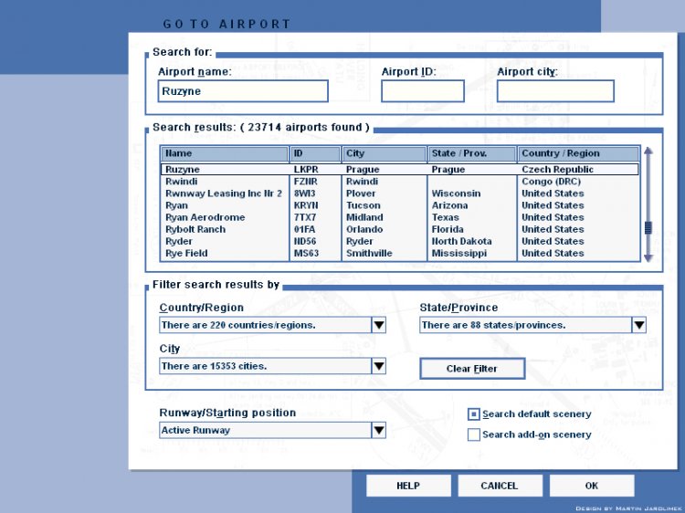 New Menu - UI Design - Blue World - FS2004 Effects and Addons - Avsim.su