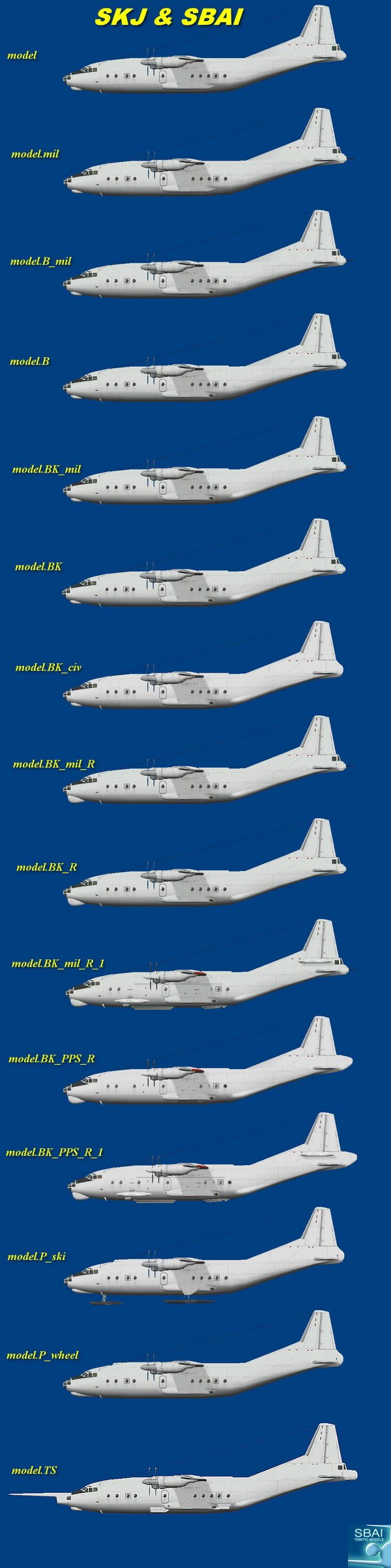 AI An12 - FS2004 AI Traffic Aircrafts - Avsim.su