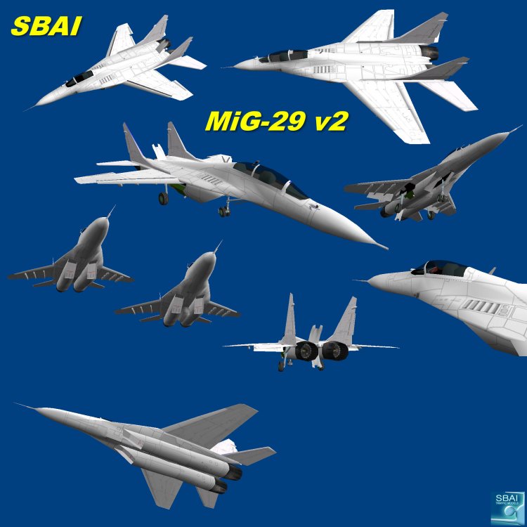 AI-MiG-29V2 - FS2004 AI Traffic Aircrafts - Avsim.su