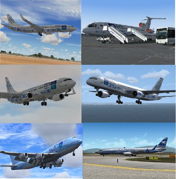 FS2004 AI Traffic Aircrafts - Files - Tu-134 Ukrainian Armed Forces ...