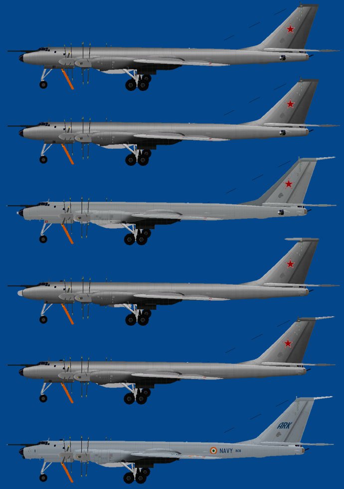 Tupolev Tu-142 Bear - FS2004 AI Traffic Aircrafts - Avsim.su