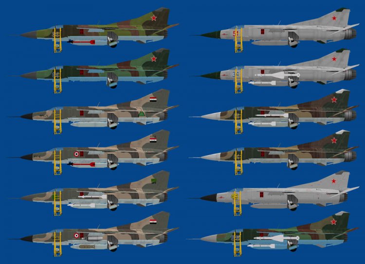 Просмотр ZIP-архива - Mikoyan-Gurevich MiG-23 Flogger for AI Traffic ...