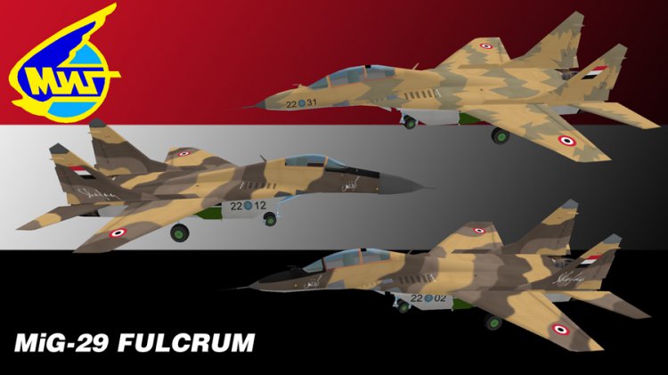 Yemeni Air Force MiG-29 Fulcrum - FS2004 AI Traffic Aircrafts - Avsim.su