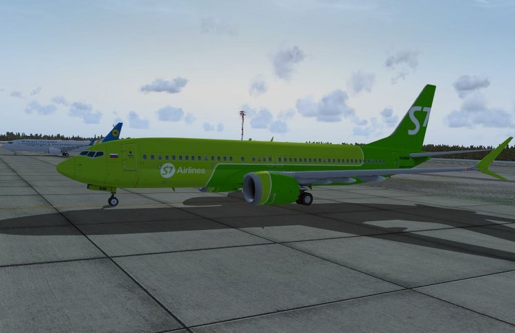 AIA Boeing 737-800 MAX - FS2004 AI Traffic Aircrafts - Avsim.su