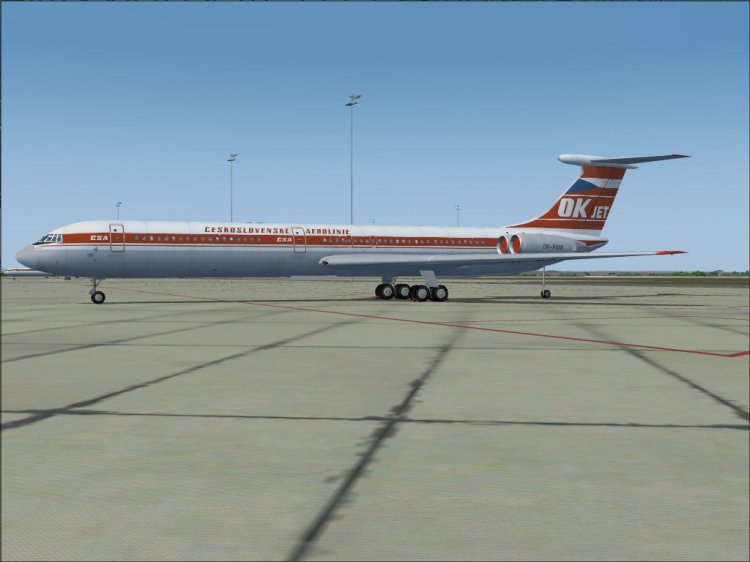 ČSA Il-62 and Il-62M for retro AI traffic - FS2004 AI Traffic Aircrafts ...