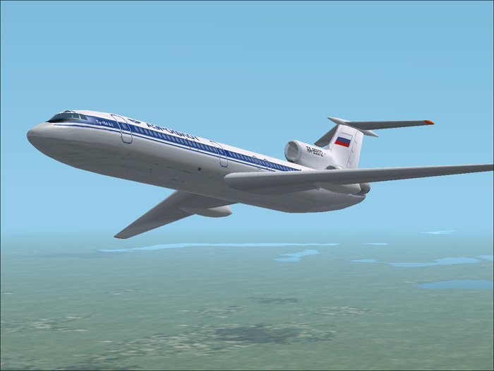 FS2004 AI Traffic Aircrafts - Files - AI Yak-40 "Amurskie avialinii ...