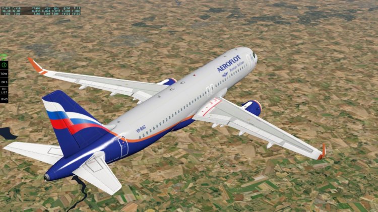 AEROFLOT A320 VP-BAC JARDesign - X-Plane Liveries and Textures - Avsim.su